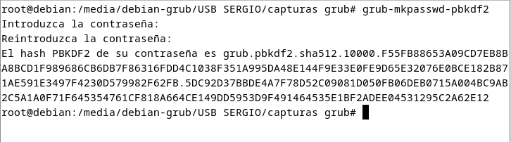 Guía arranque seguro GRUB