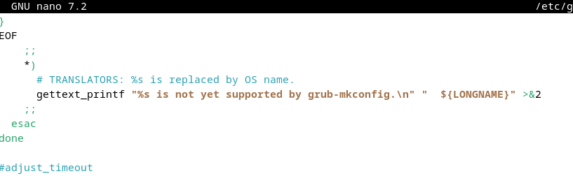 Guía arranque seguro GRUB