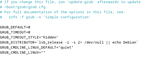 Guía arranque seguro GRUB